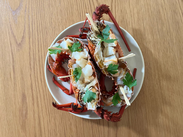 Eastern Rock Lobster (1kg live weight) – The Friendly Chef